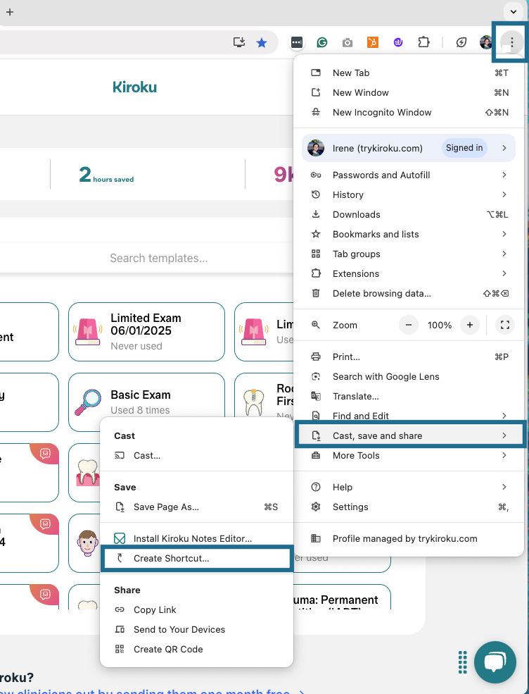 How do I access Kiroku? Do I have to download anything?